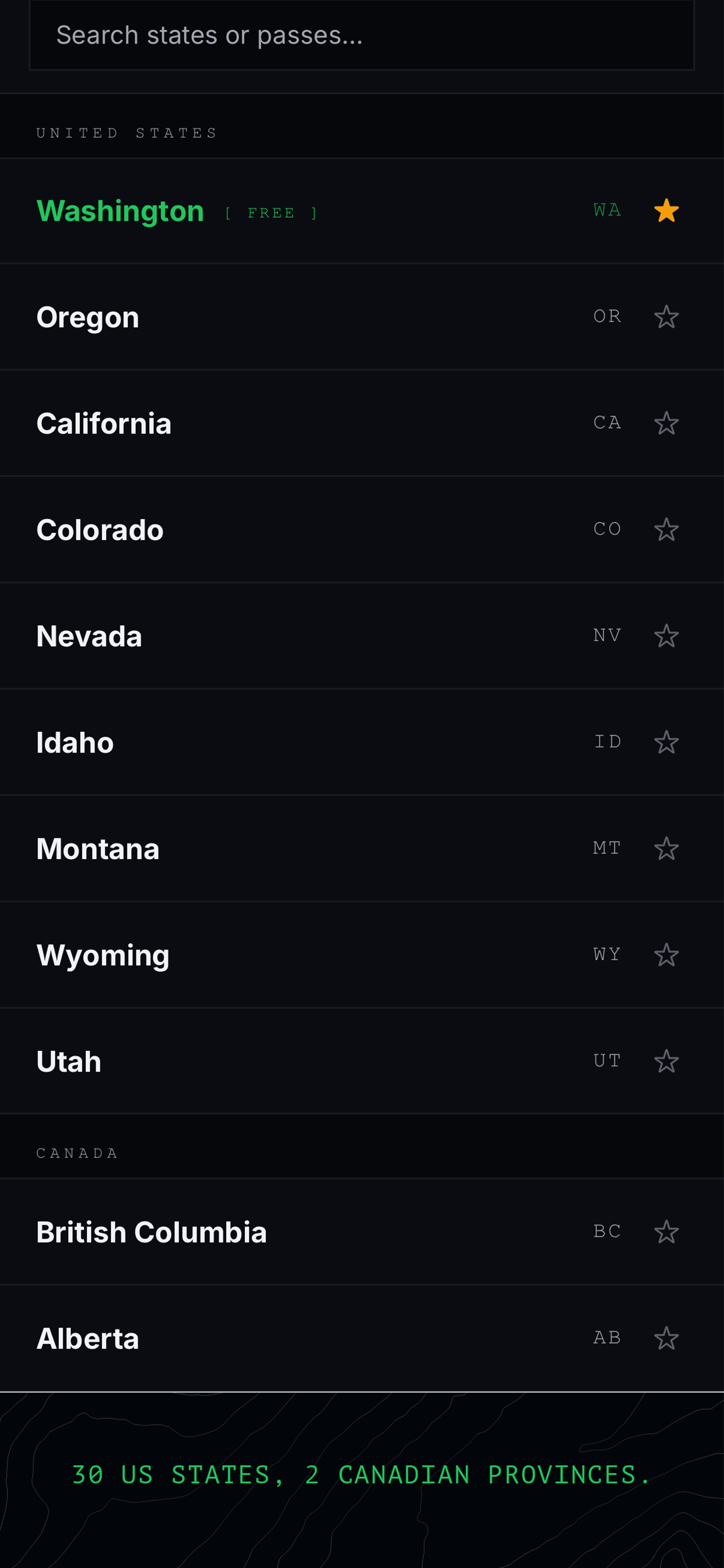 Pass Checker — Mountain Pass Conditions Across the US & Canada